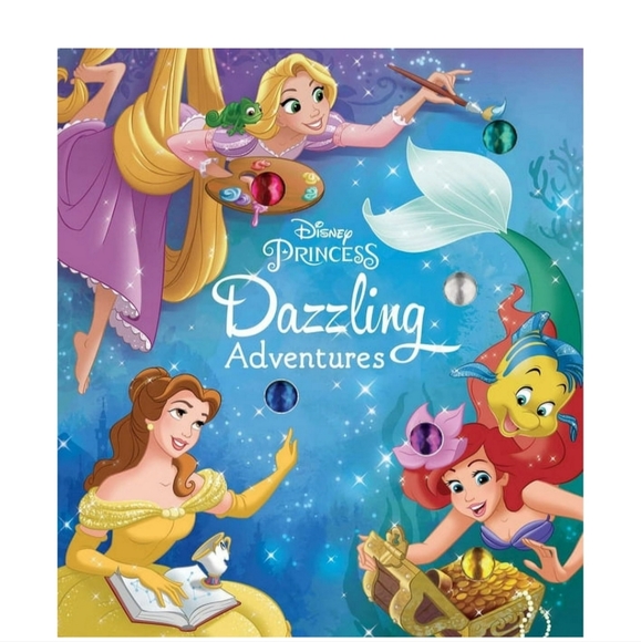 Disney | Toys | Disney Princess Dazzling Adventures Board Book | Poshmark